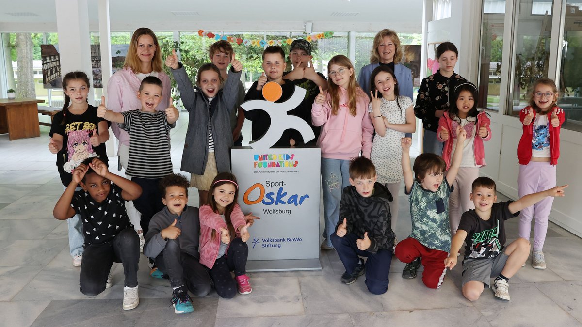 Sport-Oskar-Übergabe in Wolfsburg - United Kids Foundations